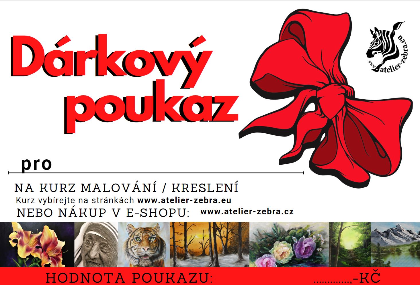 Dárkové šeky - Jana Laštovičková Grygarová